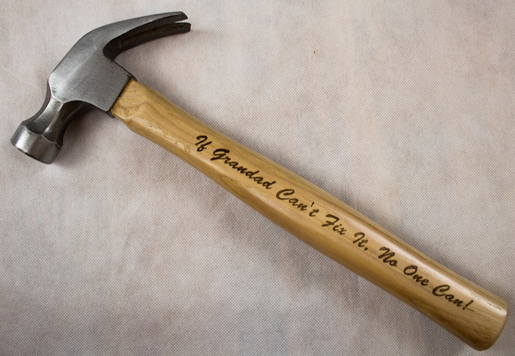 Personalised Hammer, Engraved Hammer, Wooden Hammer – Irish Wooden Gifts