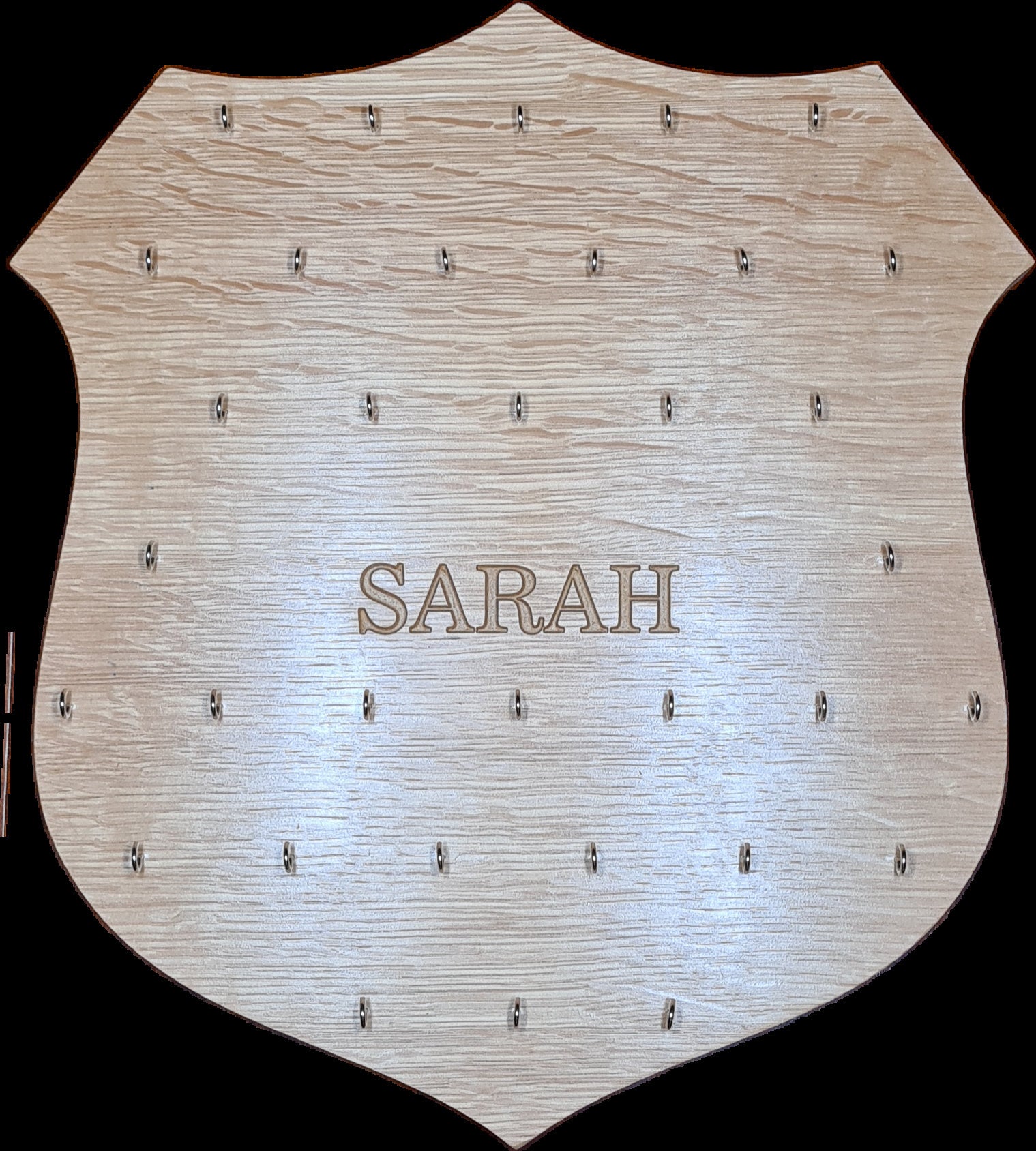 Shield Medal Board engraved with name, Shield Medal Display, Sports Me ...